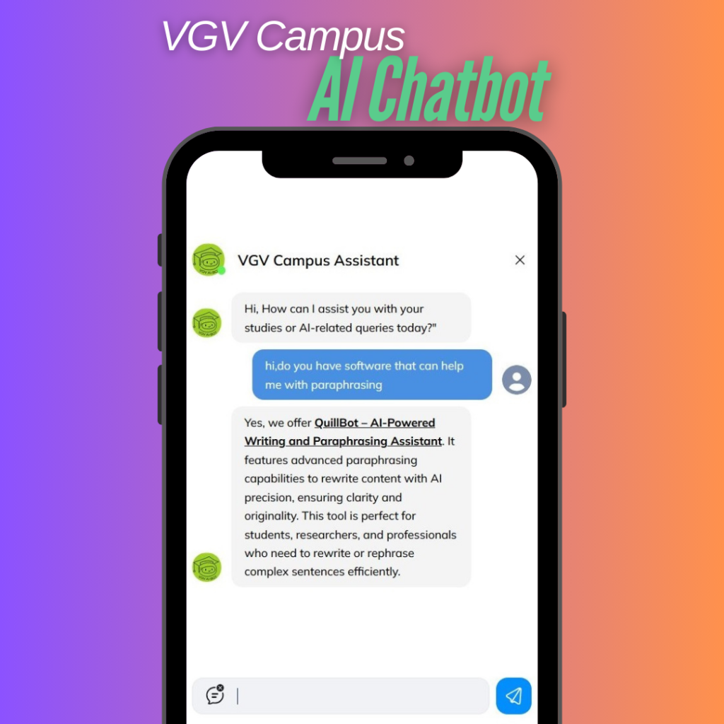 Introducing the VGV Campus AI Chatbot! - vgvcampus Introducing the VGV Campus AI Chatbot! - vgvcampus